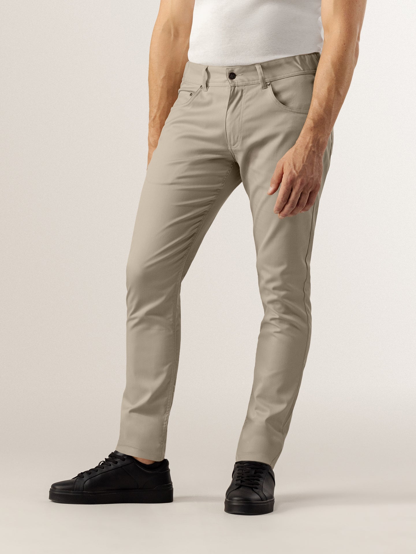 Chef Pants Chicago Sand Denim by Le Nouveau Chef